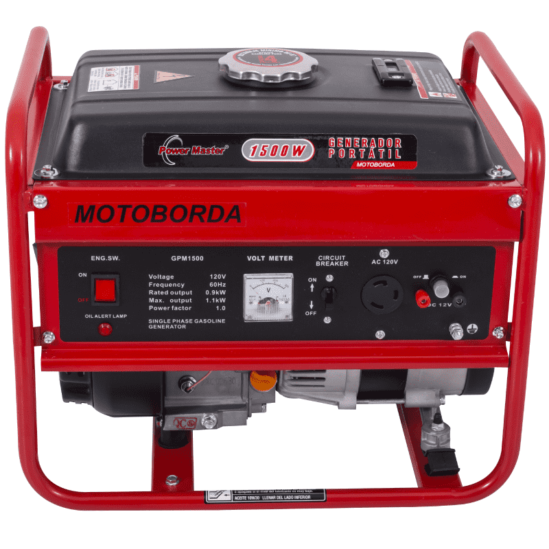 Generador eléctrico a Gasolina Power Master 1.1 KW